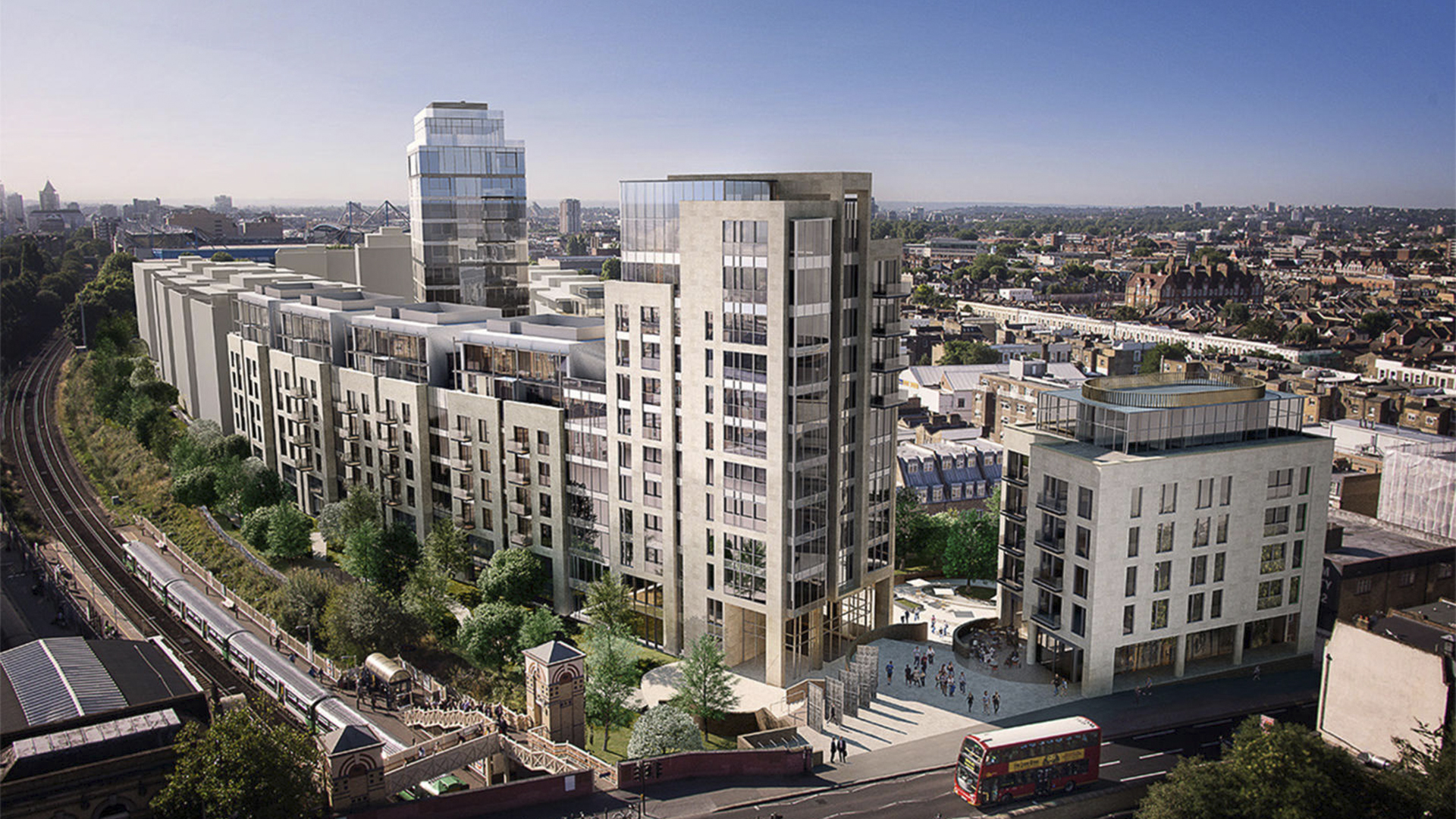 Lillie Square is apartments and penthouses in Hammersmith and Fulham